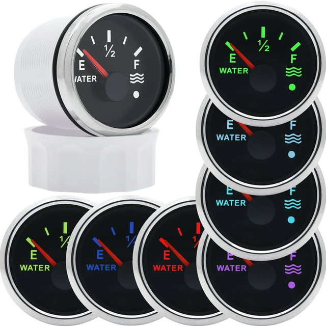 Water Level Gauge 52mm Universal RV Truck Water Tank Gauge for Boat RV ...