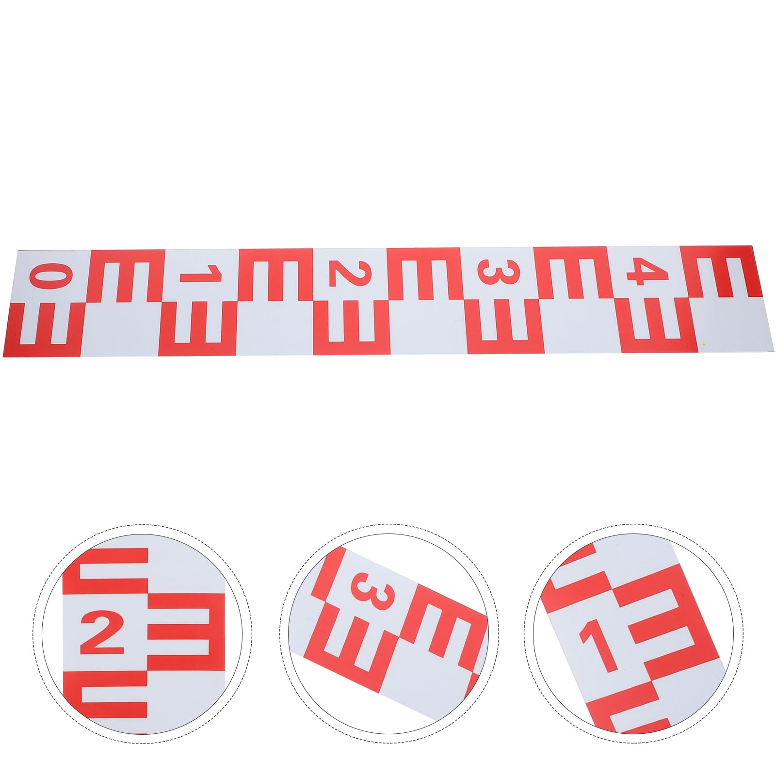 Water Level Gauge Sticker Self-adhesive Water Level Meter Reflective ...