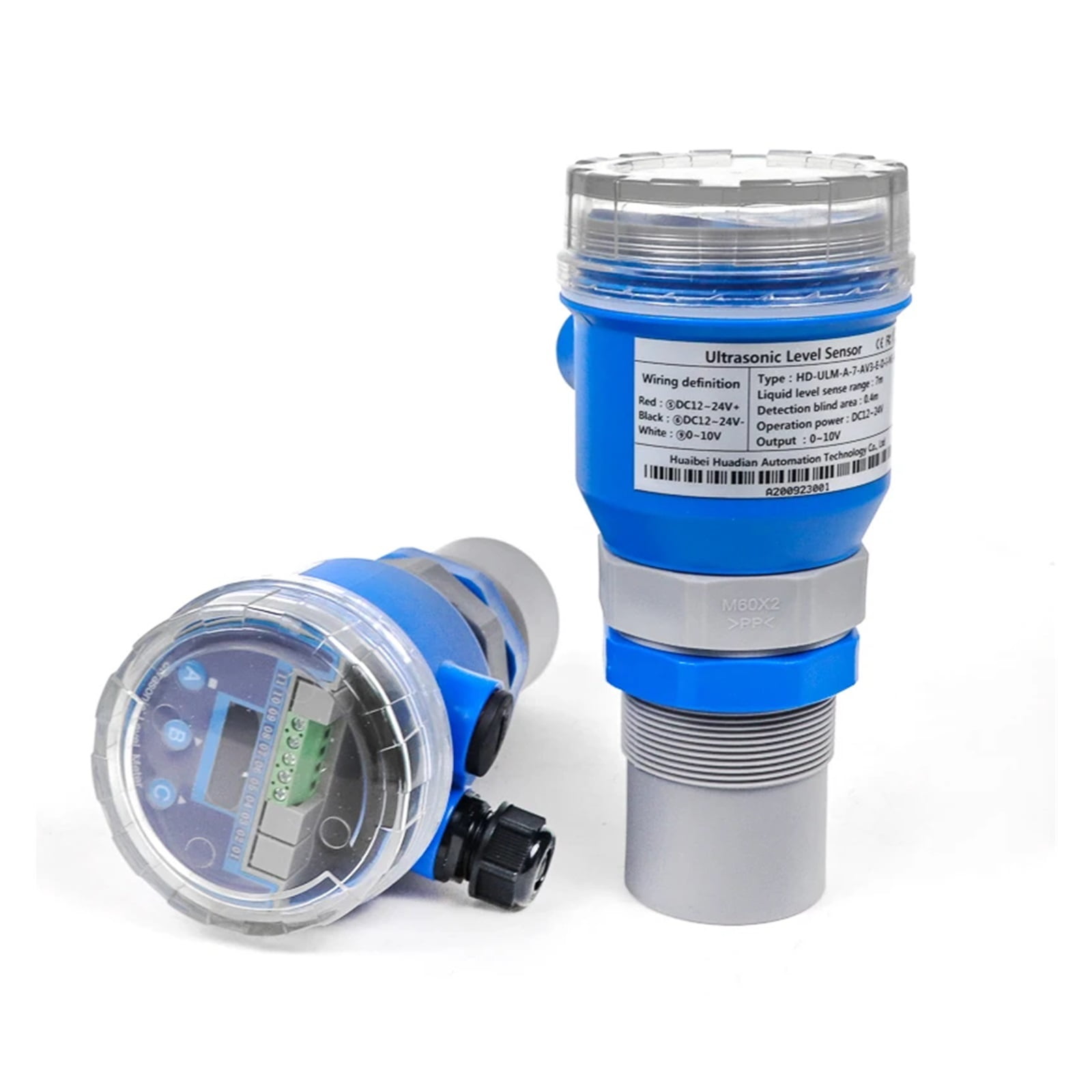 Water Level Gauge Ultlrasonic Level Meter Rs485 Distance 10 Meter Water ...