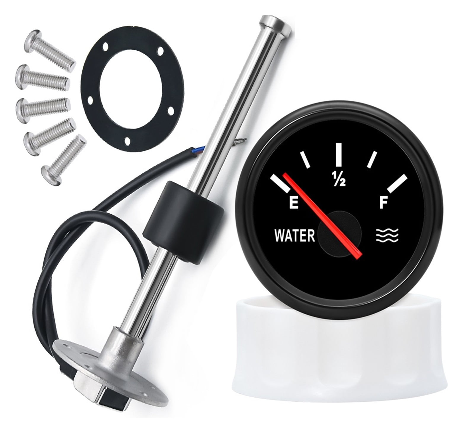 Water Level Gauge With Water Level Sensor 52mm Water Level Meter With ...