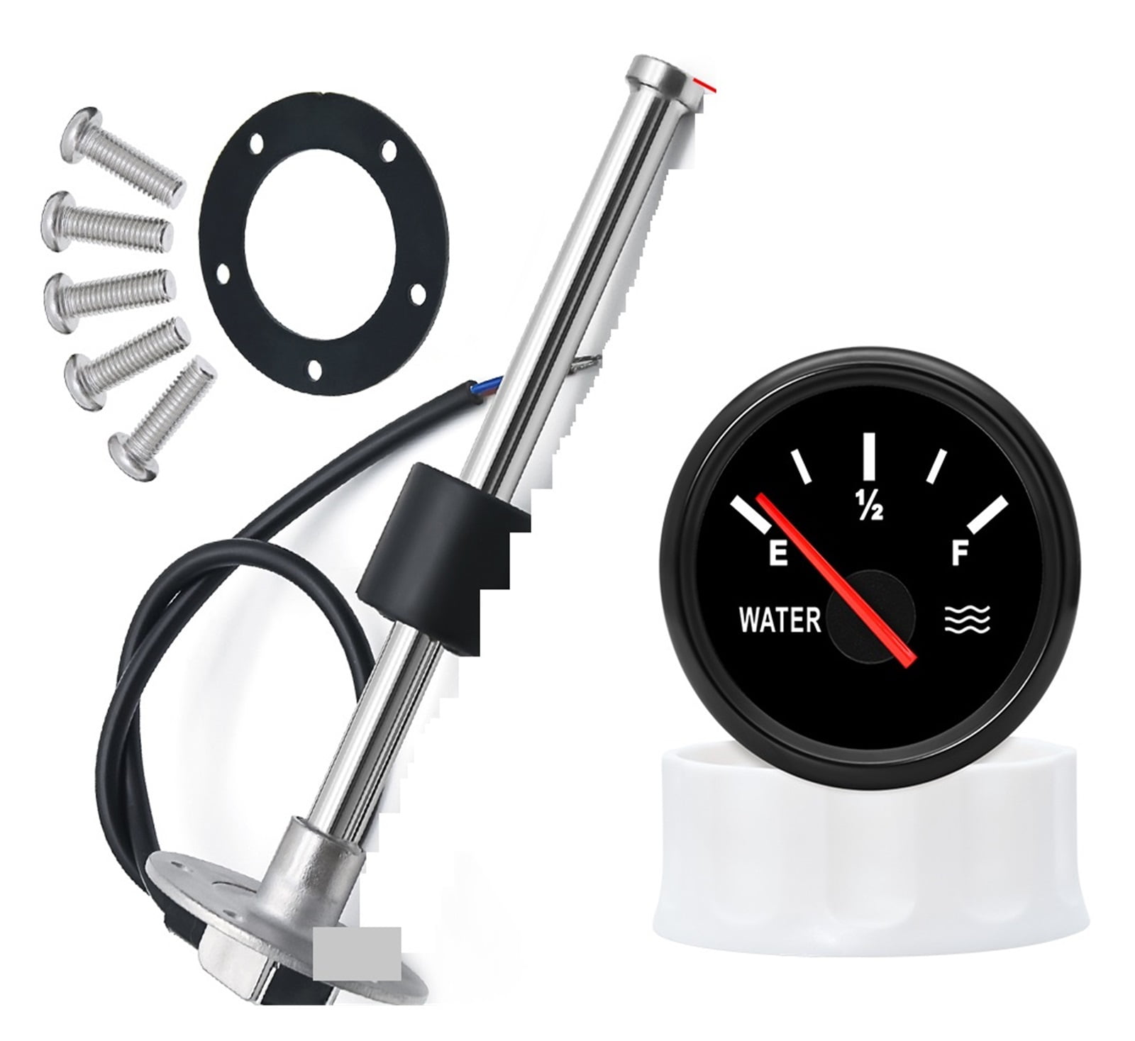 Water Level Gauge With Water Level Sensor 52mm Water Level Meter With ...