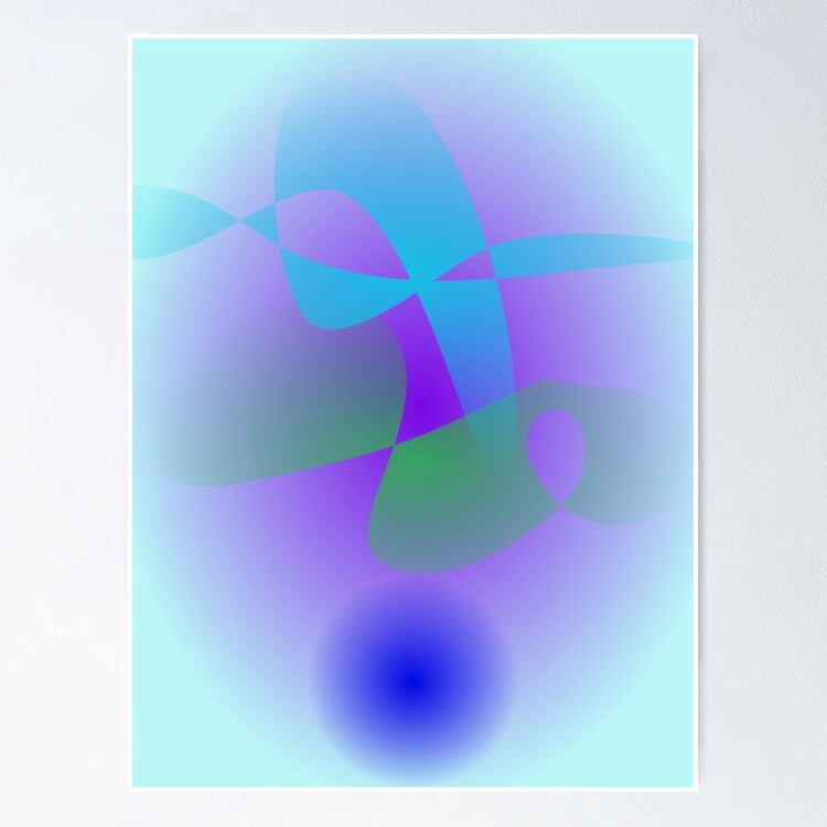 Water Life Aqua Poster- Unframed Poster | Wall Art | Perfect For Home ...