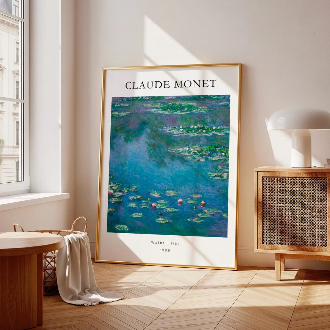 Water Lilies By Claude Monet, Famous Painter Posters, French Art ...