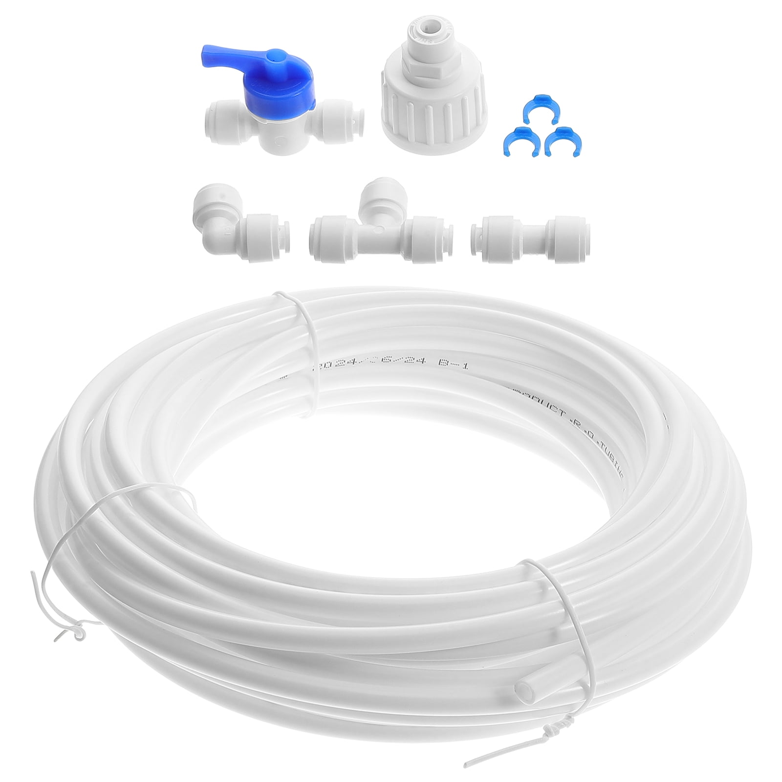 Water Line Set Quick Connect Push in to Connect Fitting 10m Tubing Kit ...