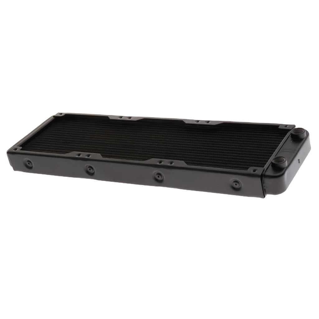 Water Liquid CPU 360mm 18 Pipes PC Computer Cooling Systems s - Black ...