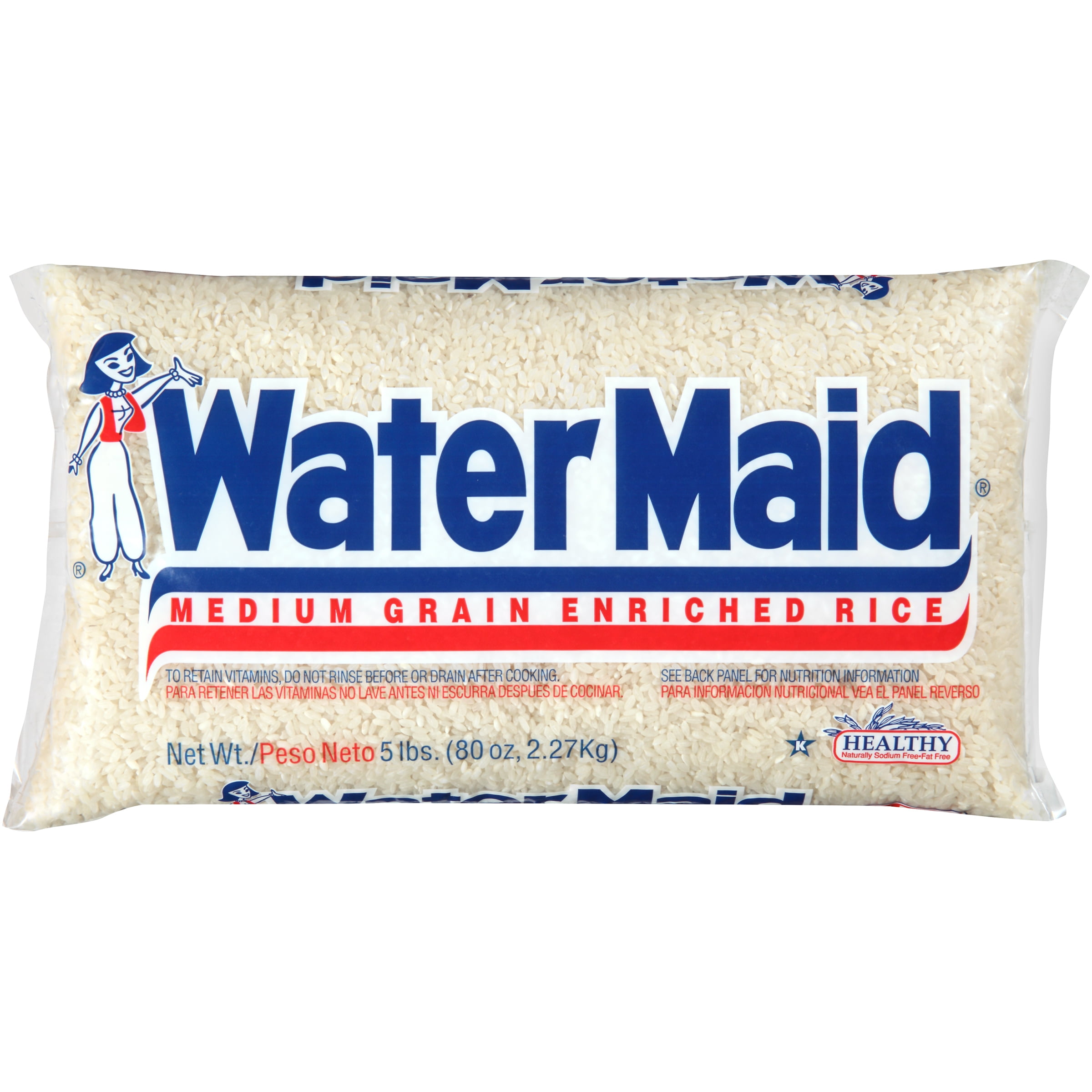 River Rice Medium Grain, Gluten Free Enriched White Rice, 5 Lb Bag – ZIFSOT