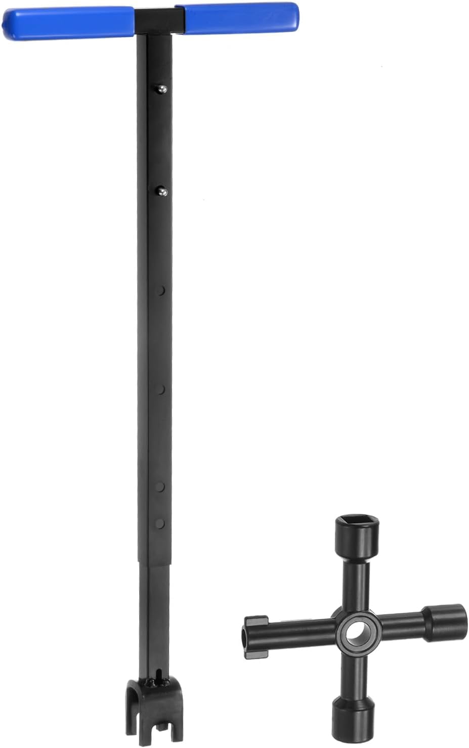 Water Meter Key 37 Inch Adjustable Enforced Steel T-Handle Shut Off ...