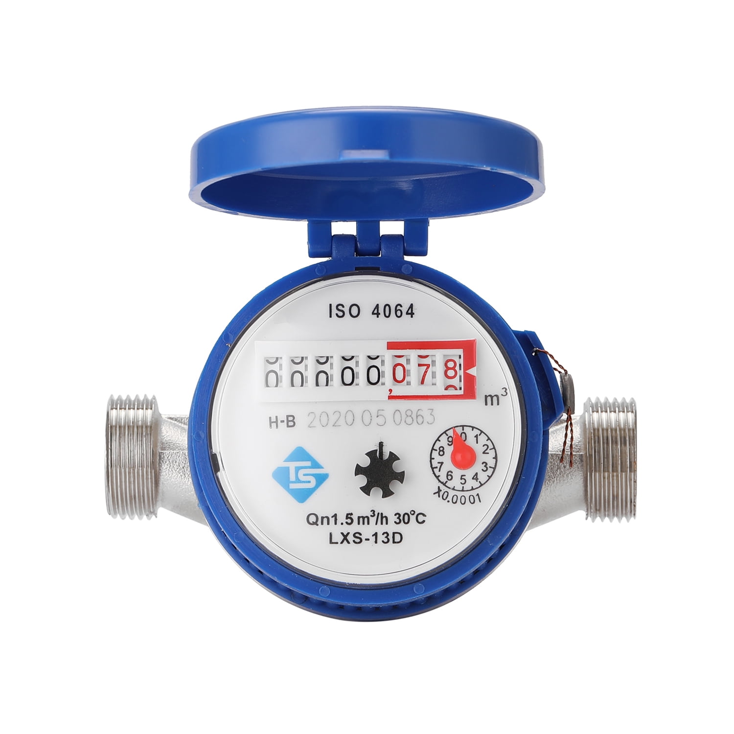 Water Meter,Meters Display Combination Water Type Cold Water 1/2 Inch ...