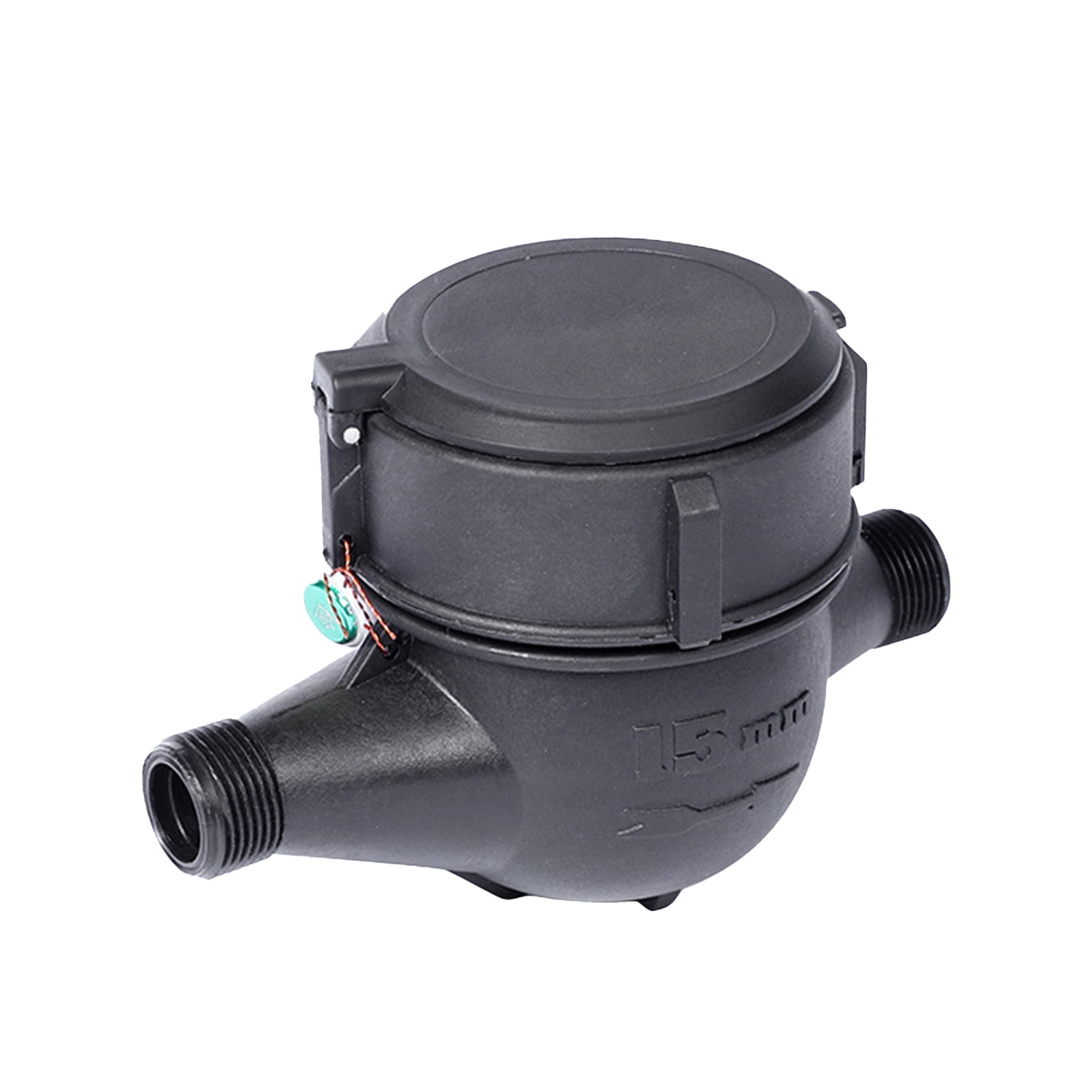 Water Meter with Nylon Multi-Nozzle, G1/2 Thread, Rotary Wing Type for ...