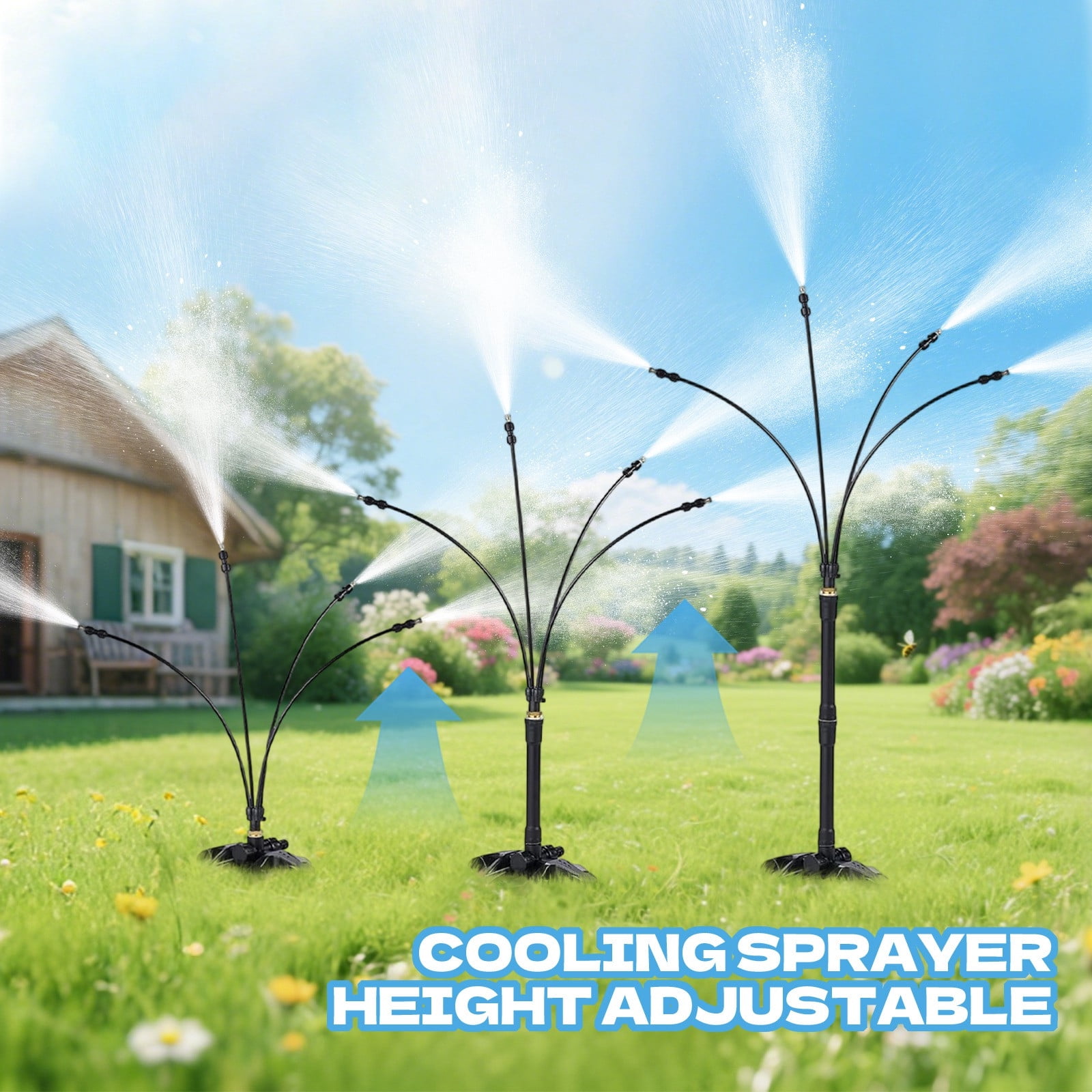 Water Misters for Cooling Outdoor Outdoor Standing Standing Misting ...