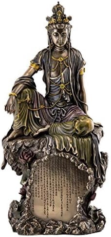 Water and Moon Quan-Yin Bodhisattva Statue - Kwan Yin The Goddess of ...