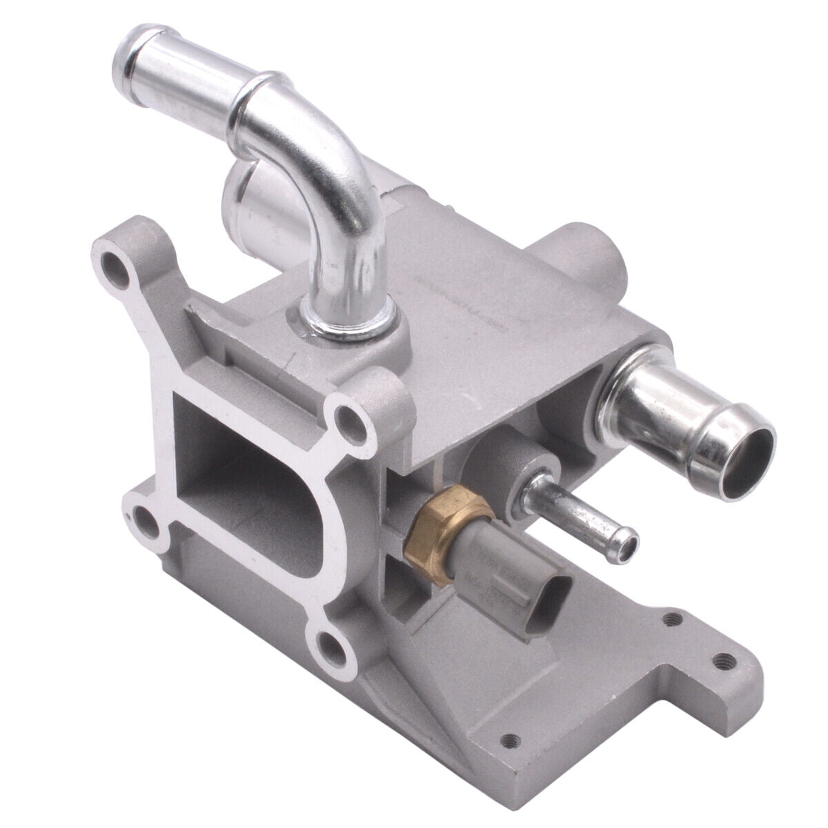 Water Outlet Engine Coolant Adapter Thermostat Housing for 1997-2008 ...