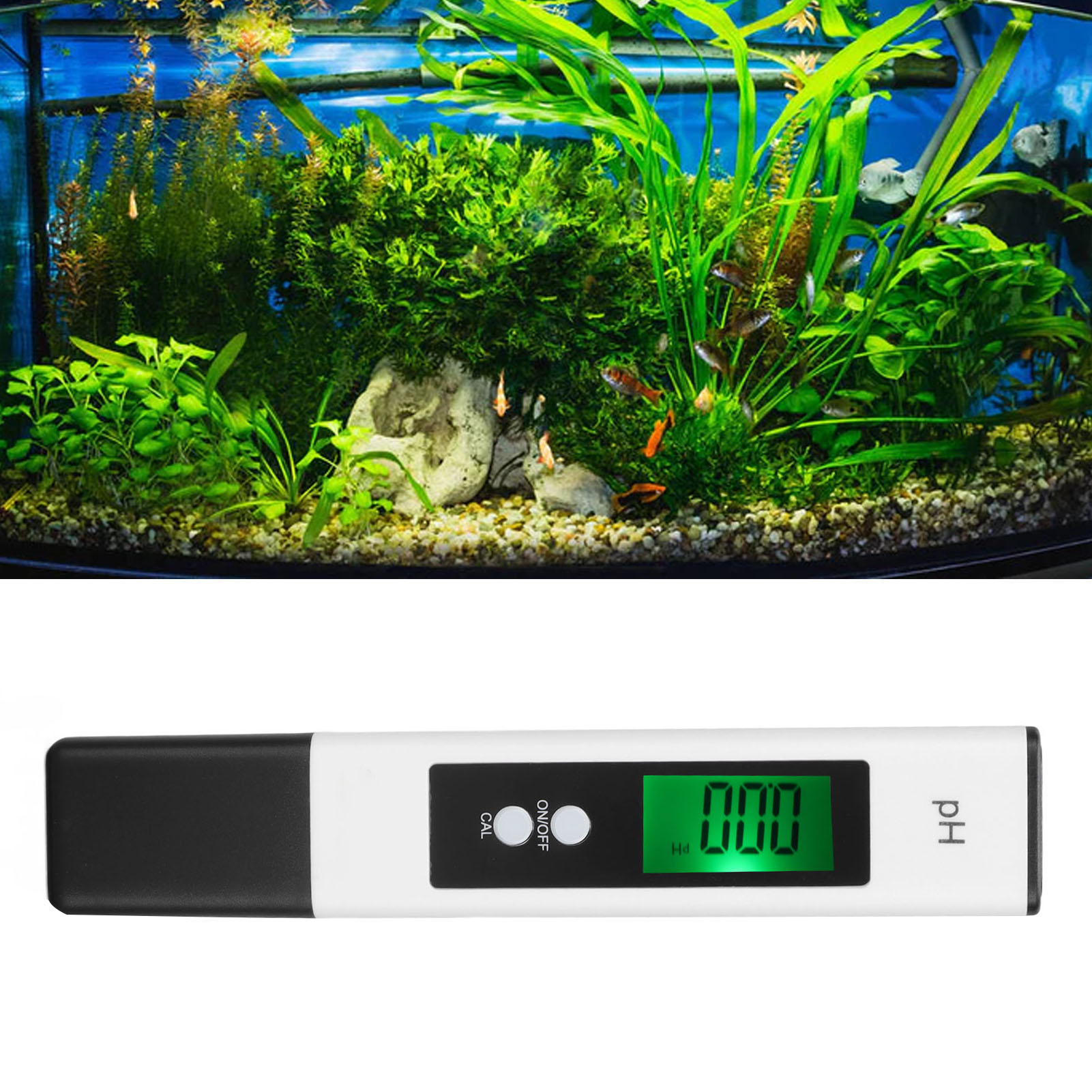 Slatcetga Water PH Tester Accurate Detection Automatic Calibration ...