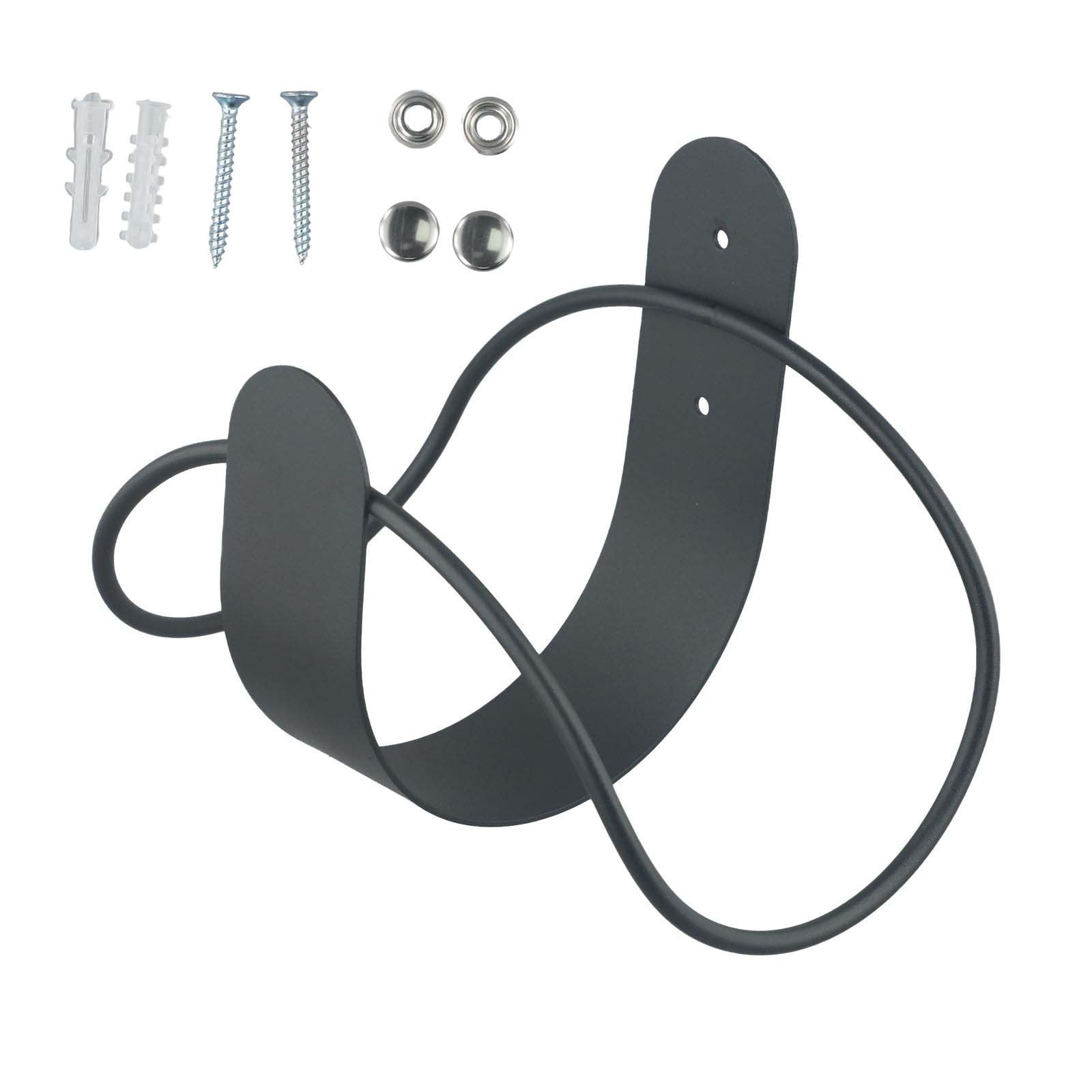 Water Pipe Storage Rack Garden Wall Mounted Hose Storage Rack Car Wash ...