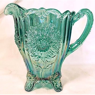 Pitcher - Addison Pattern - Mosser Glass - American Made (Jade ...