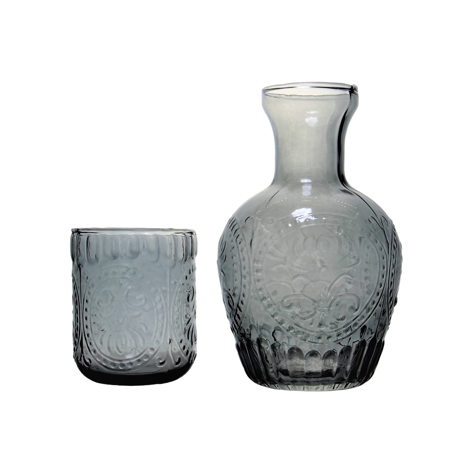 Water Pitcher Set Bedroom Kitchen Living Room Bedside Carafe With Glass ...