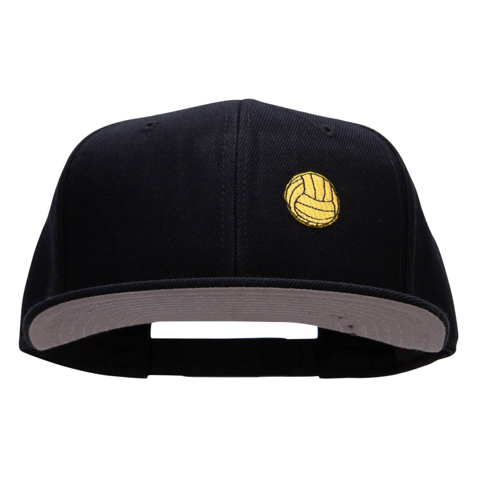 Water Polo Ball Embroidered Patched Wool Blend Pro Style Snapback ...