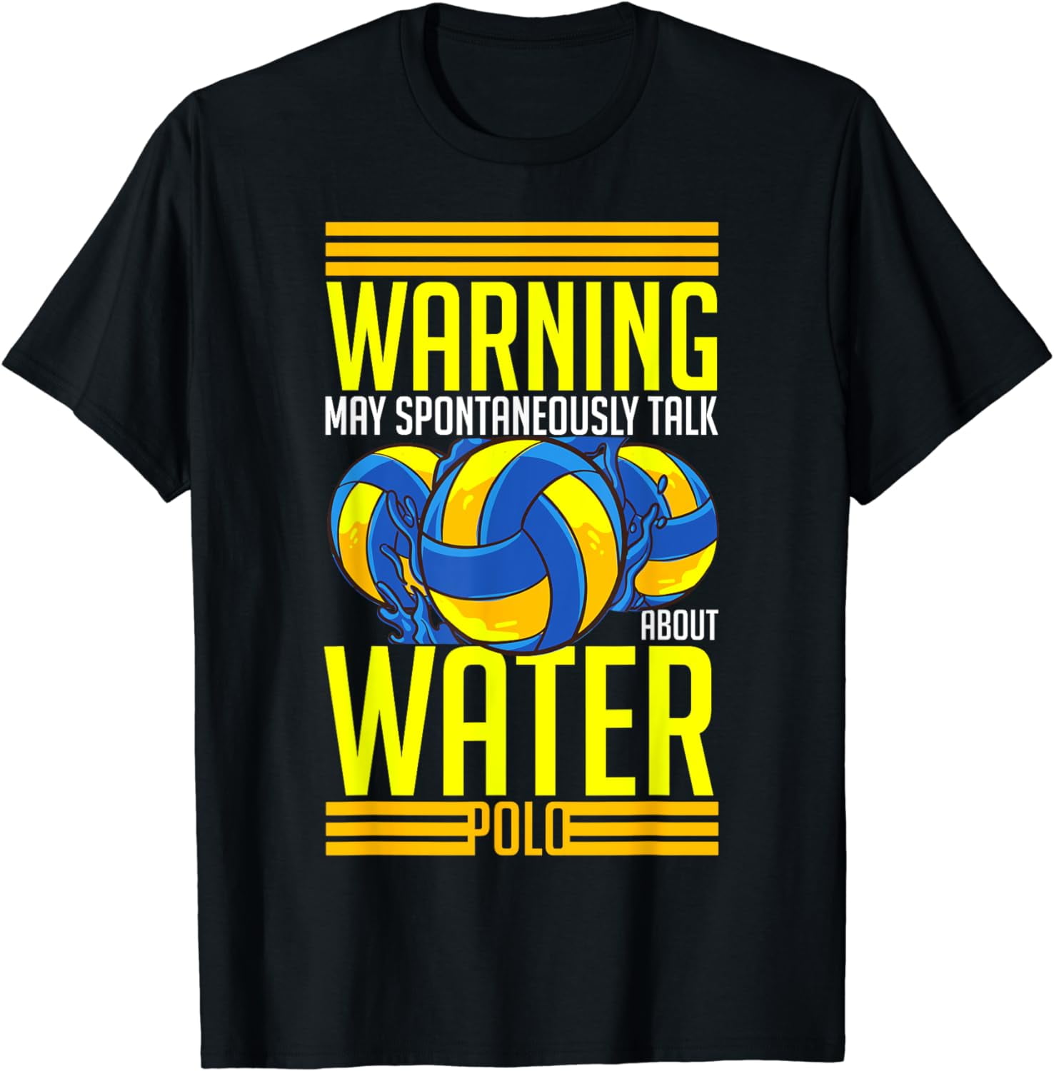 Water Polo Sports Ball Game Activity T-Shirt - Walmart.com