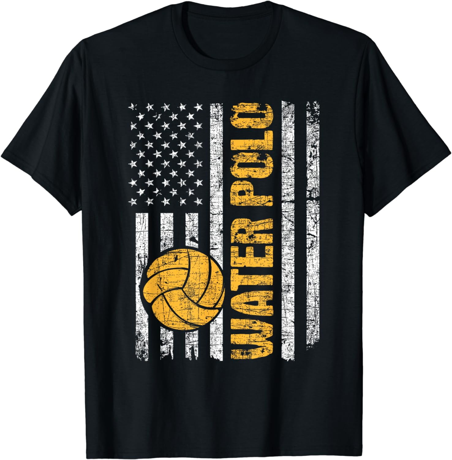 Water Polo - USA Flag Goalie Sportsmen Goalkeeper T-Shirt - Walmart.com