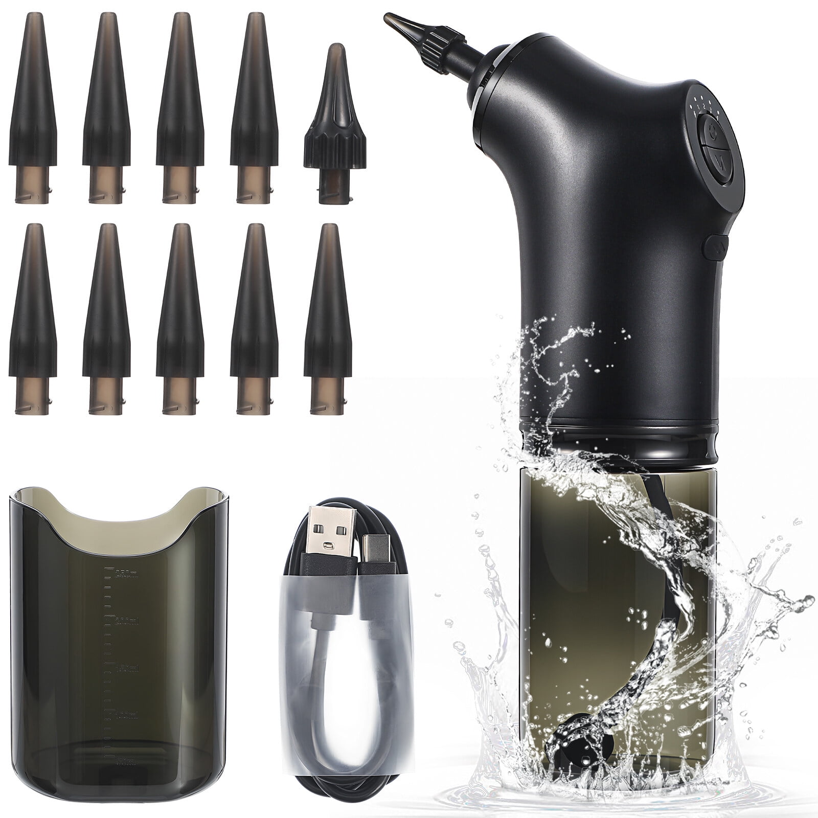 Water Powered Ear Cleaner, Ear Wax Removal Kit Waterproof USB ...