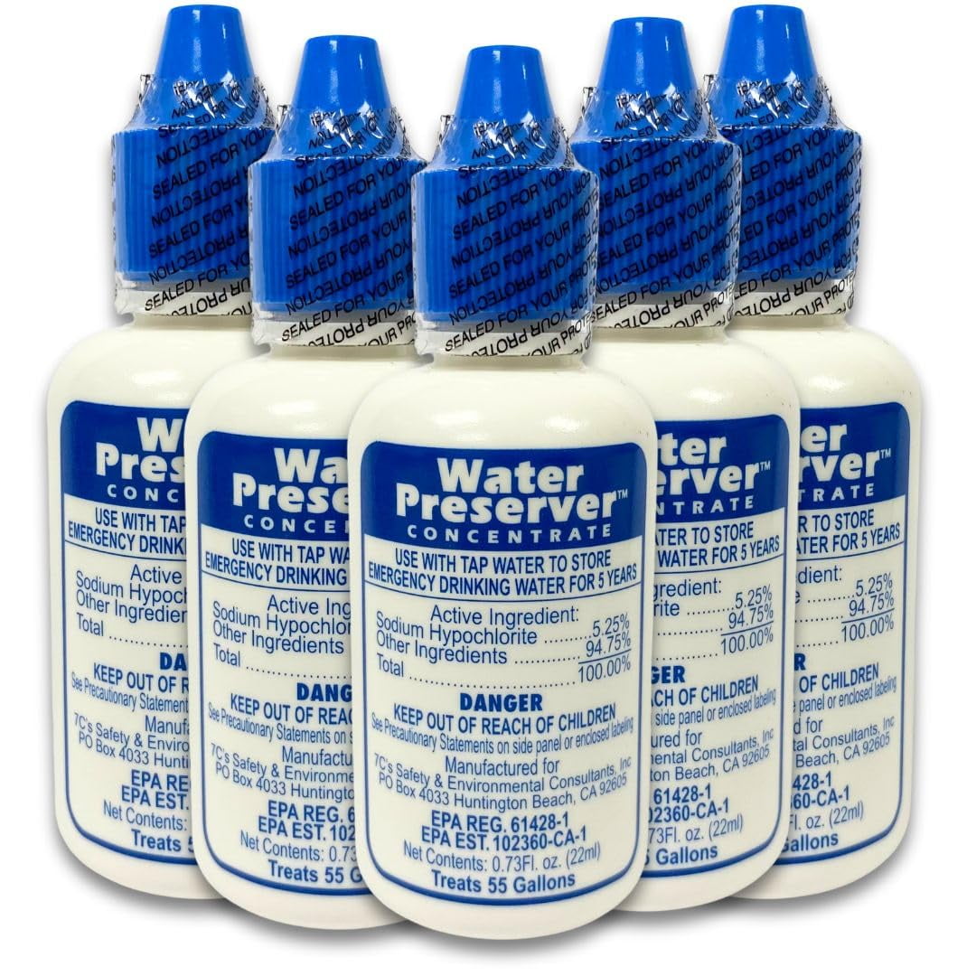 Water Preserver for 55 Gallon Water Tank - Purifies Water for Drinking ...