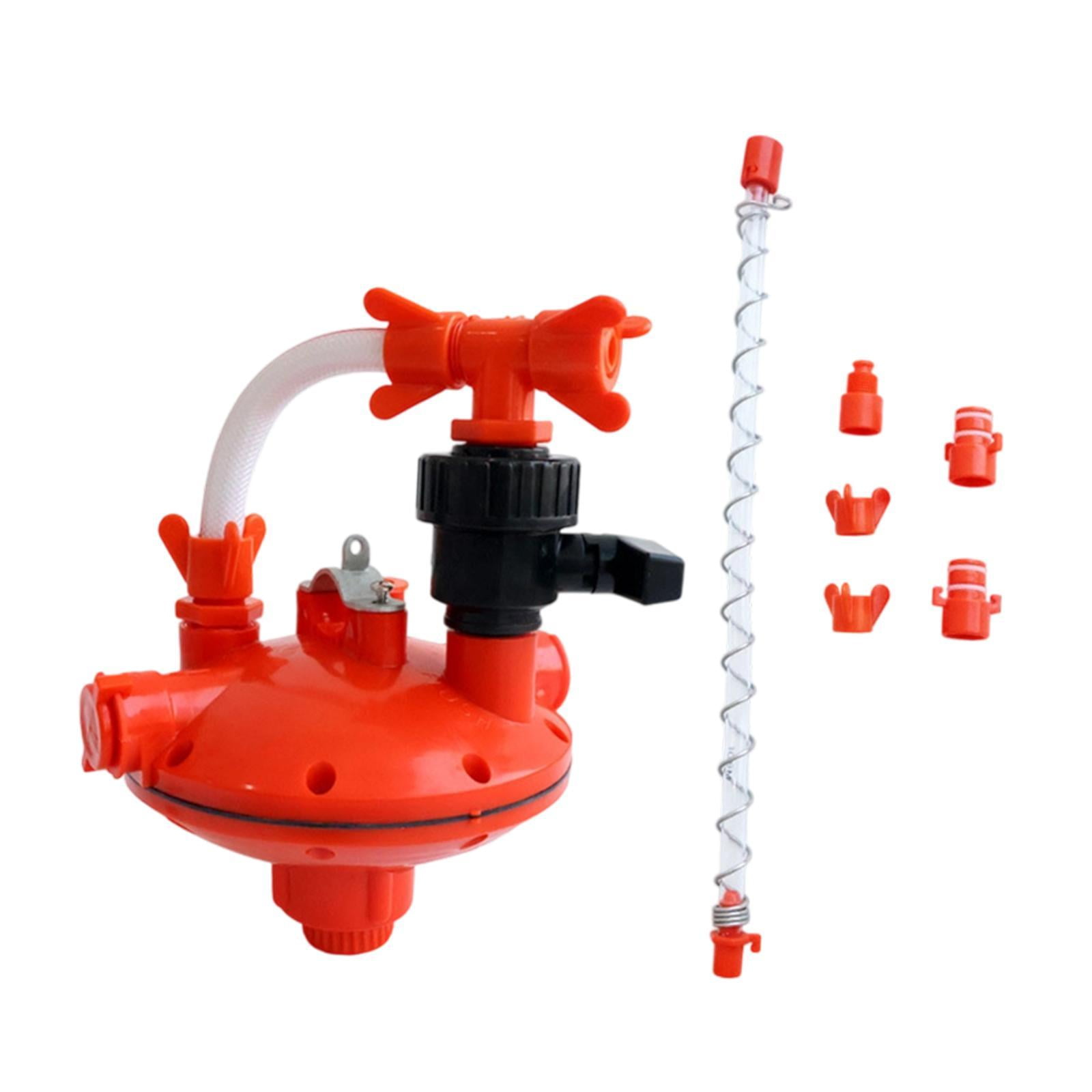 Water Pressure Regulator Automatic Drinker Valve Easy Installation PP ...