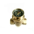 Water Pressure Regulator Valves With Pressure Gauge Pressure ...