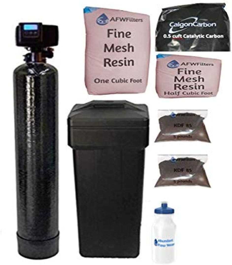 Water Pro Plus 20 with Fleck 5600SXT Fine Mesh Resin Water Softener and ...