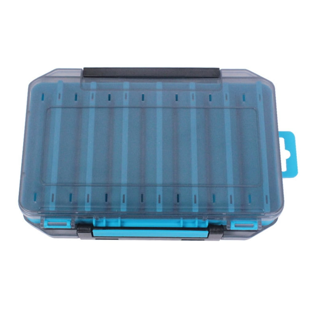 Water Proof Double Side Accessory Tackle Tool Box Fishing Hook Storage ...