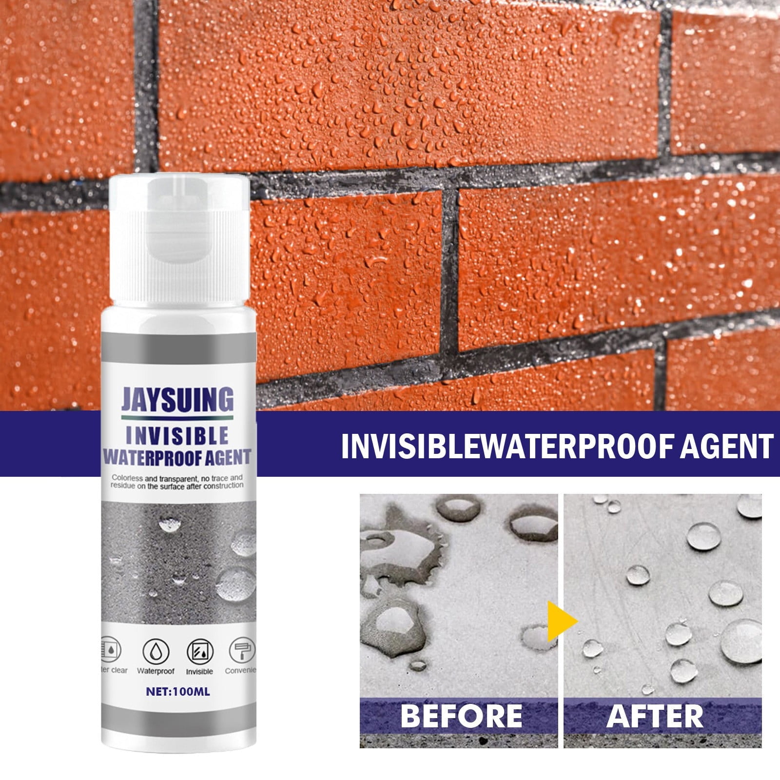 Water Proofing Adhesive, Permeable Invisible Adhesive, Toilet Tile ...
