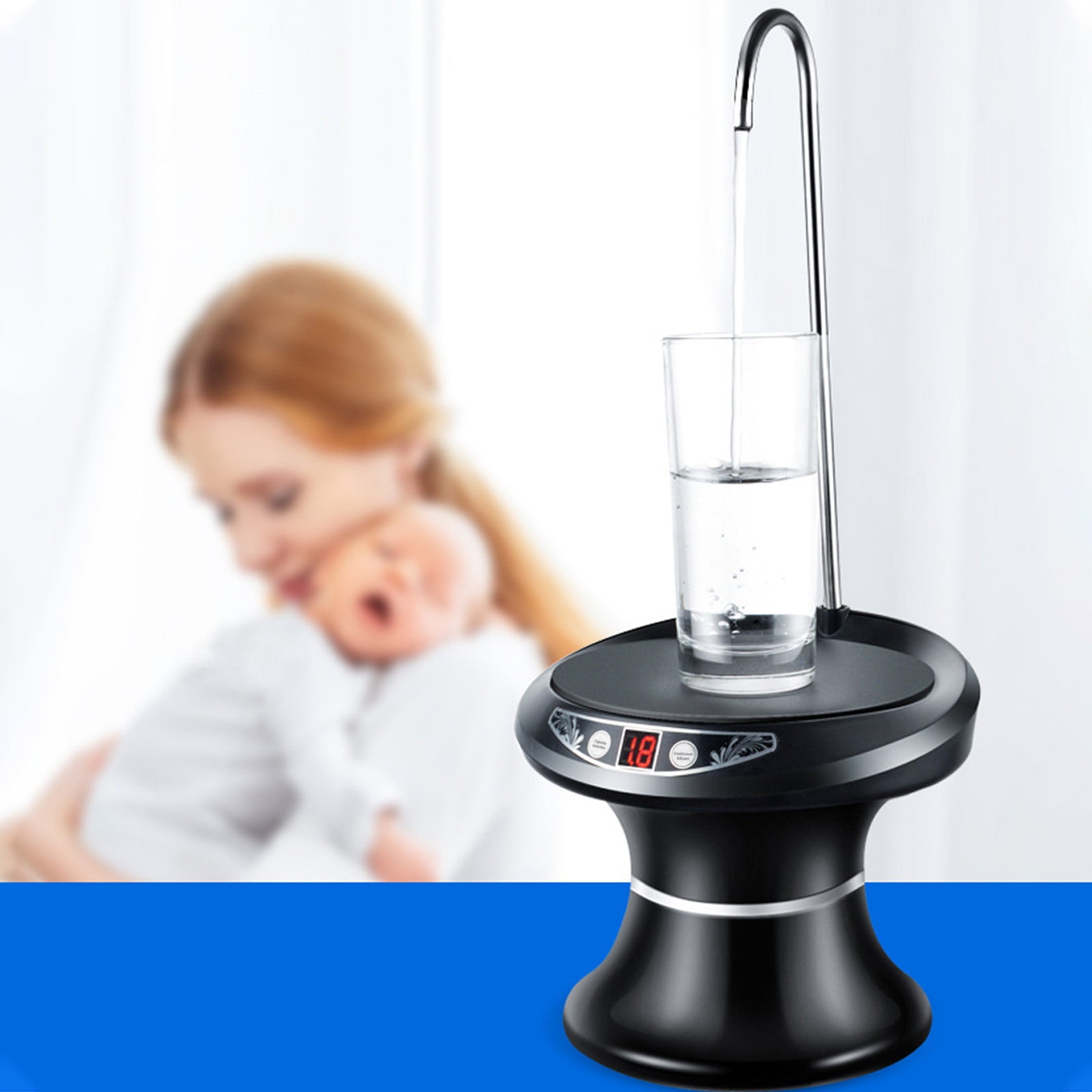 Water Pump Deals! ESULOMP Bottled Water Pump Household Tray Water ...