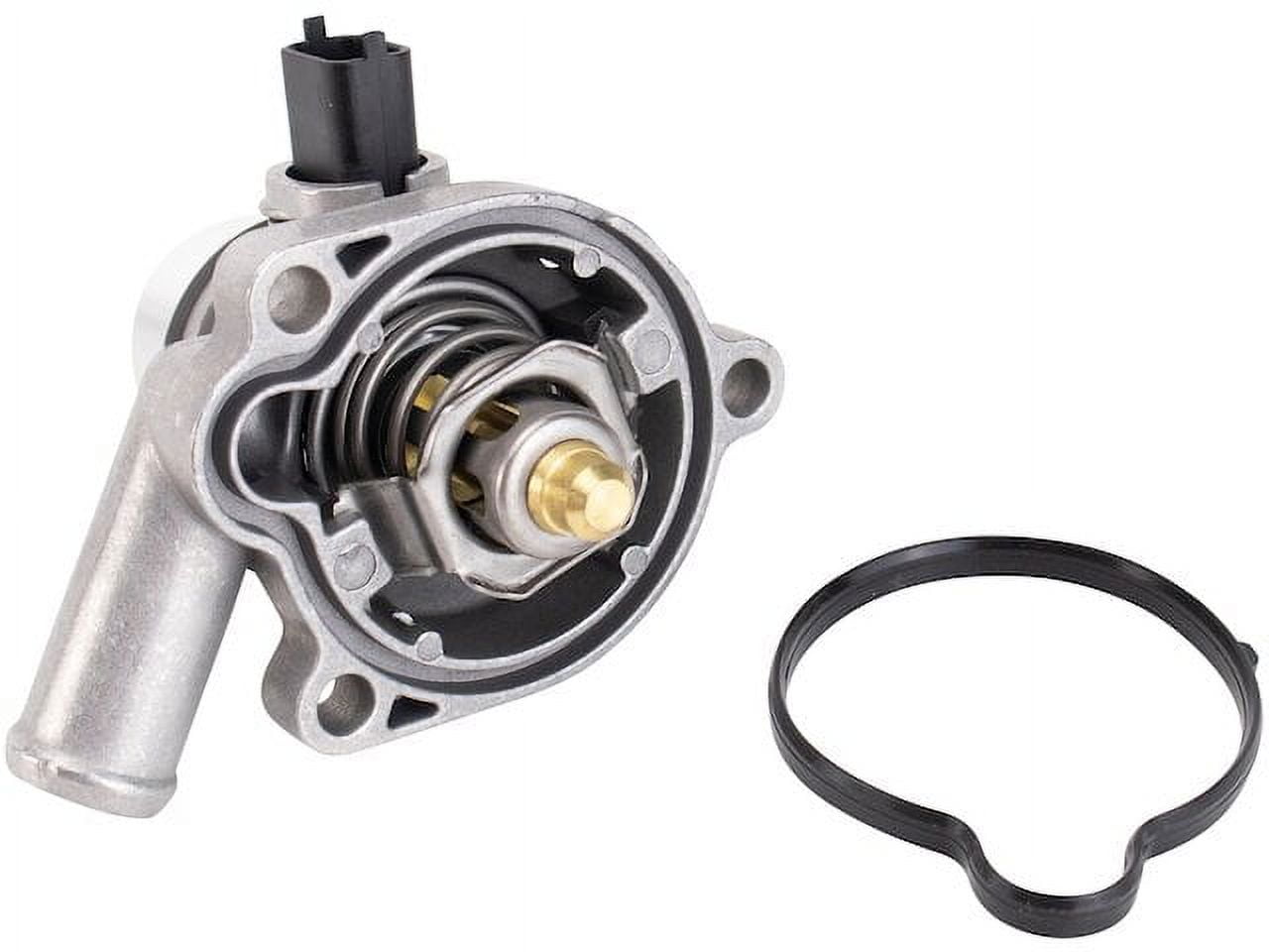 Water Pump Engine Coolant Thermostat Housing Assembly - Compatible with ...