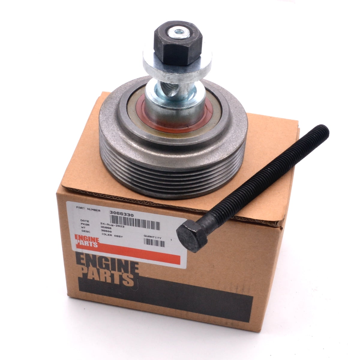 Water Pump Idler Pulley RW1074X WA768 3066330 3066330RX for Cummins N14 ...