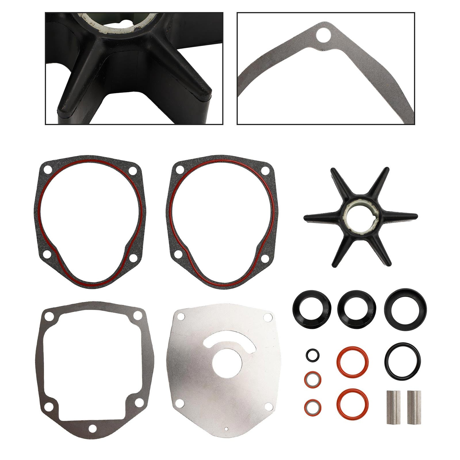 Water Pump Impeller Kit For Mercury Mercruiser Alpha One Gen 2 ...