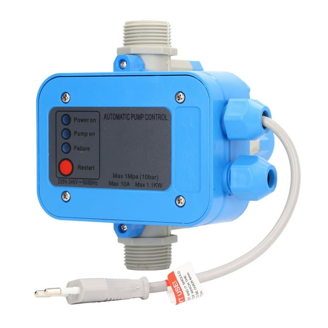 Water Pump Pressure Controller Switch Auto Control EU Plug 220?240v for ...