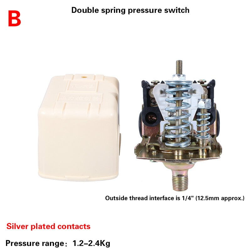 Water Pump Pressure Switch Water Pressure Control Switch Single Double ...