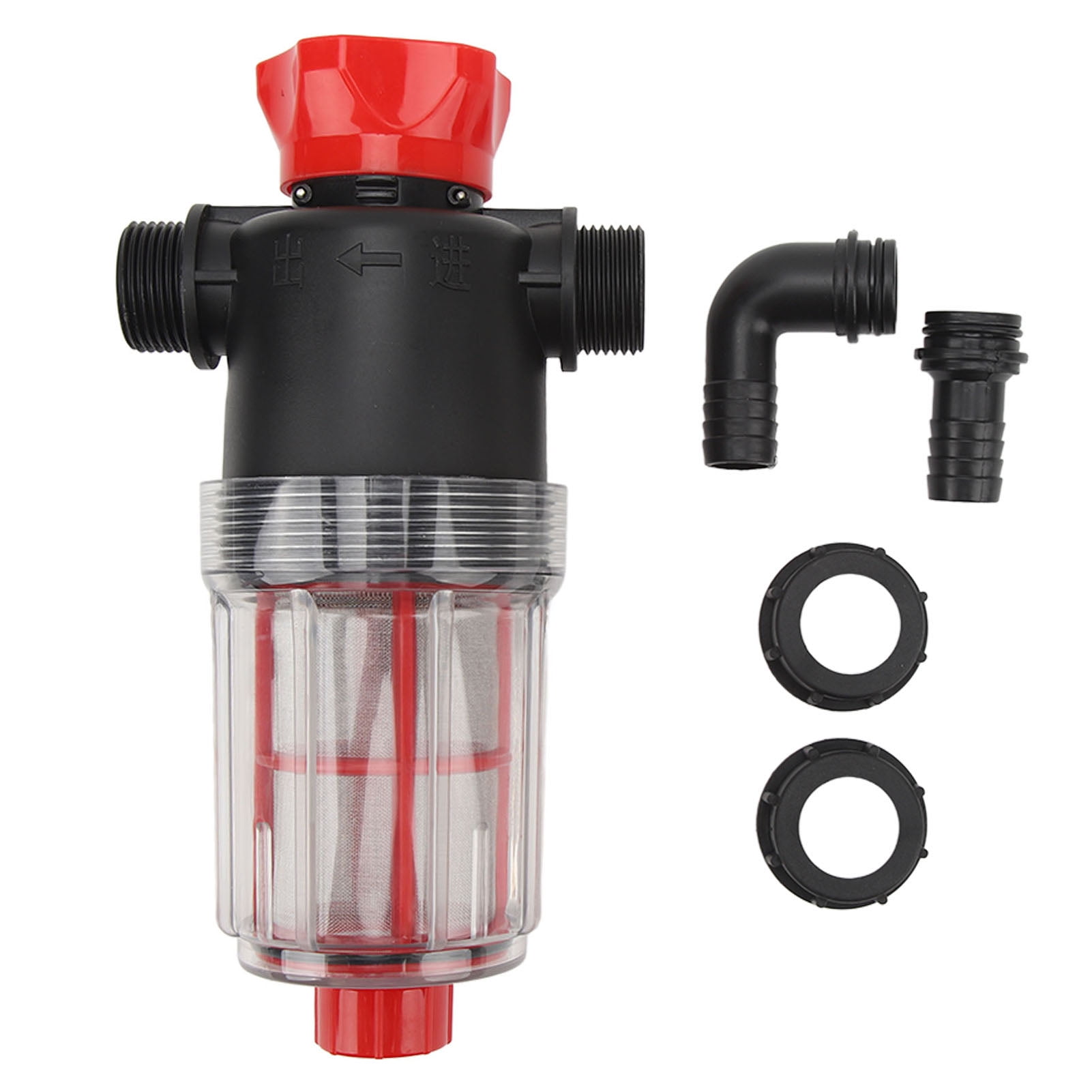 Water Pump Strainer Filter with 60 Mesh Stainless Steel Filter Screen ...