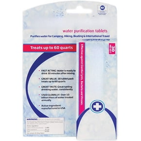 Water Purification Tablets