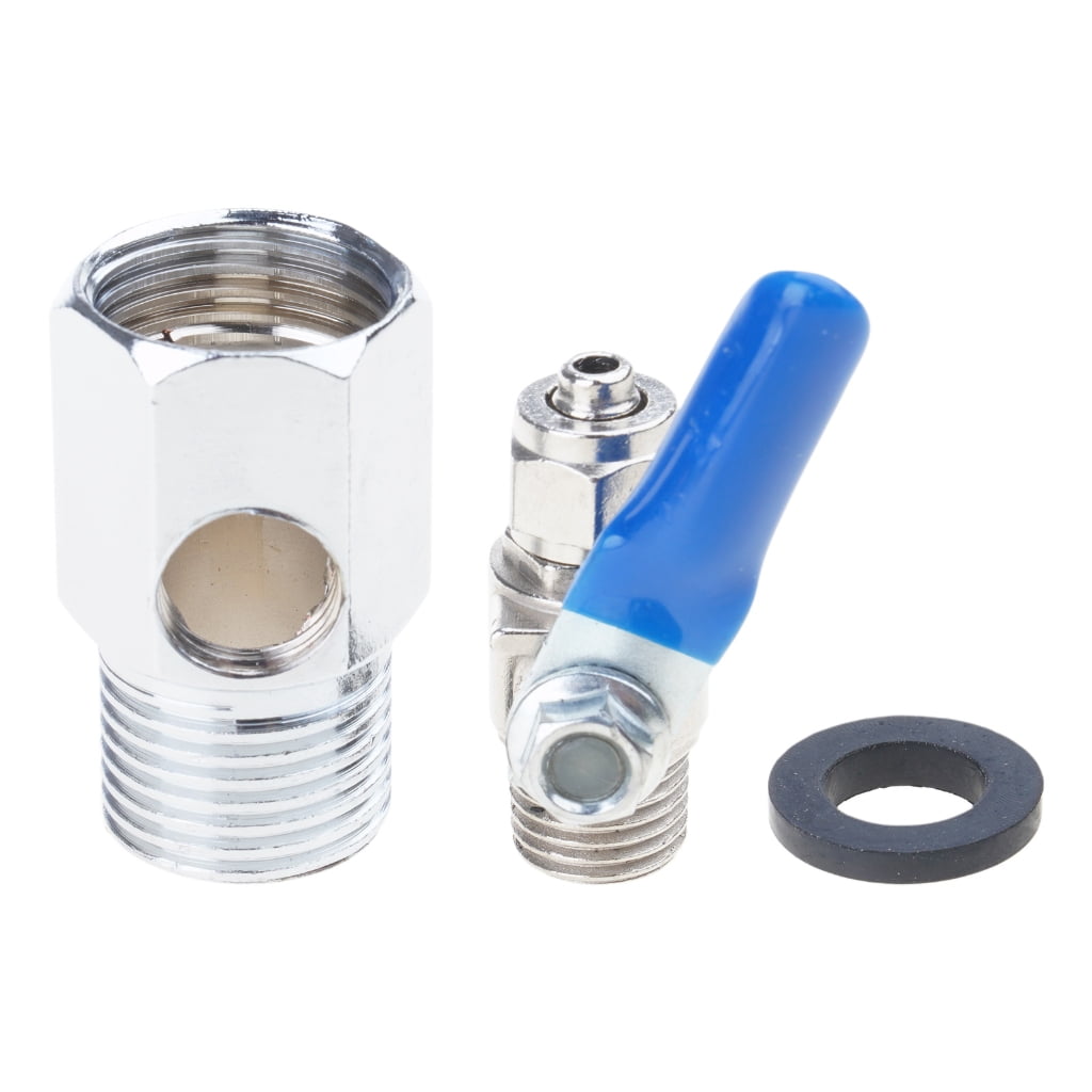 Water Purifier Reverse Osmosis Tee Inlet Ball for Valve Set 1/2" BSP To ...