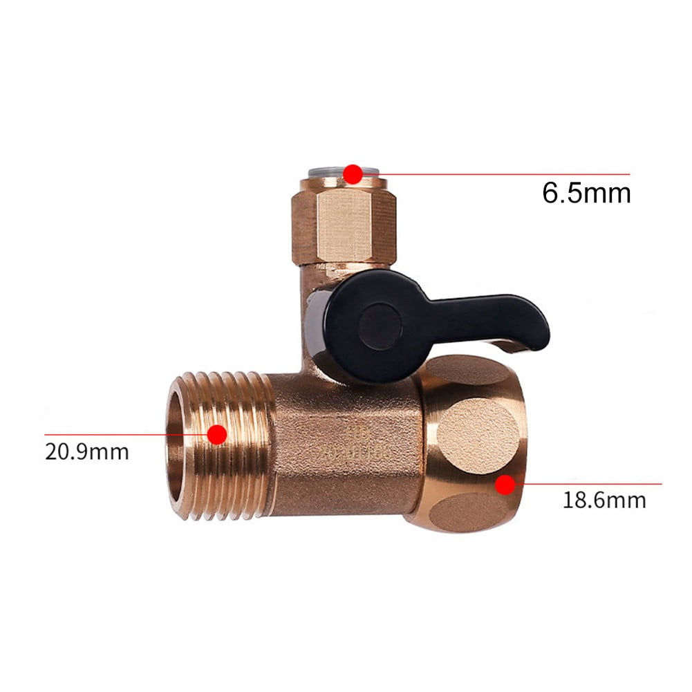 Water Purifier Water Inlet Three-Way Valve Switch 4 Points To 2 Points ...