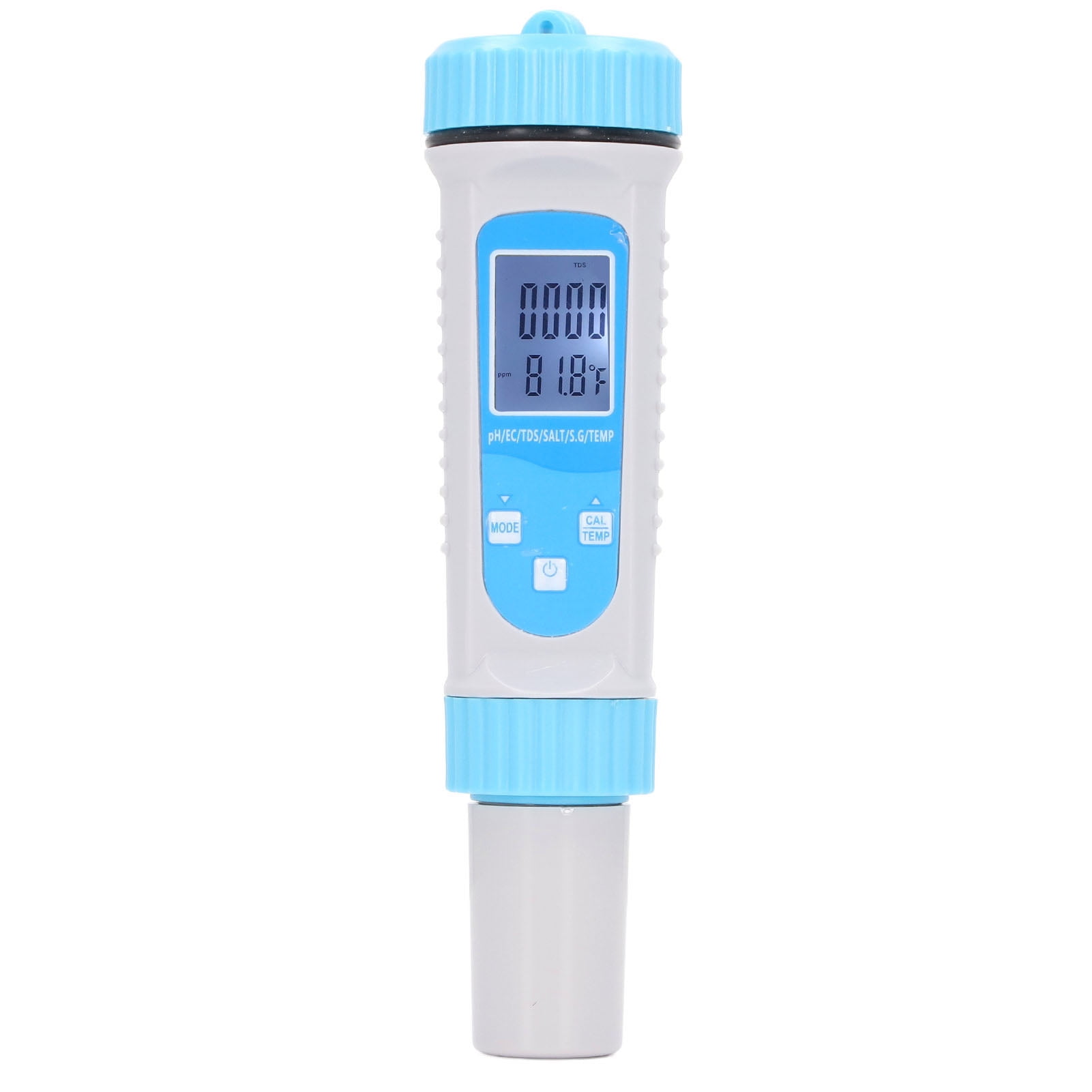 Water Quality Tester 6 in 1 PH EC TDS SALT SG Temperature Bluetooth ...
