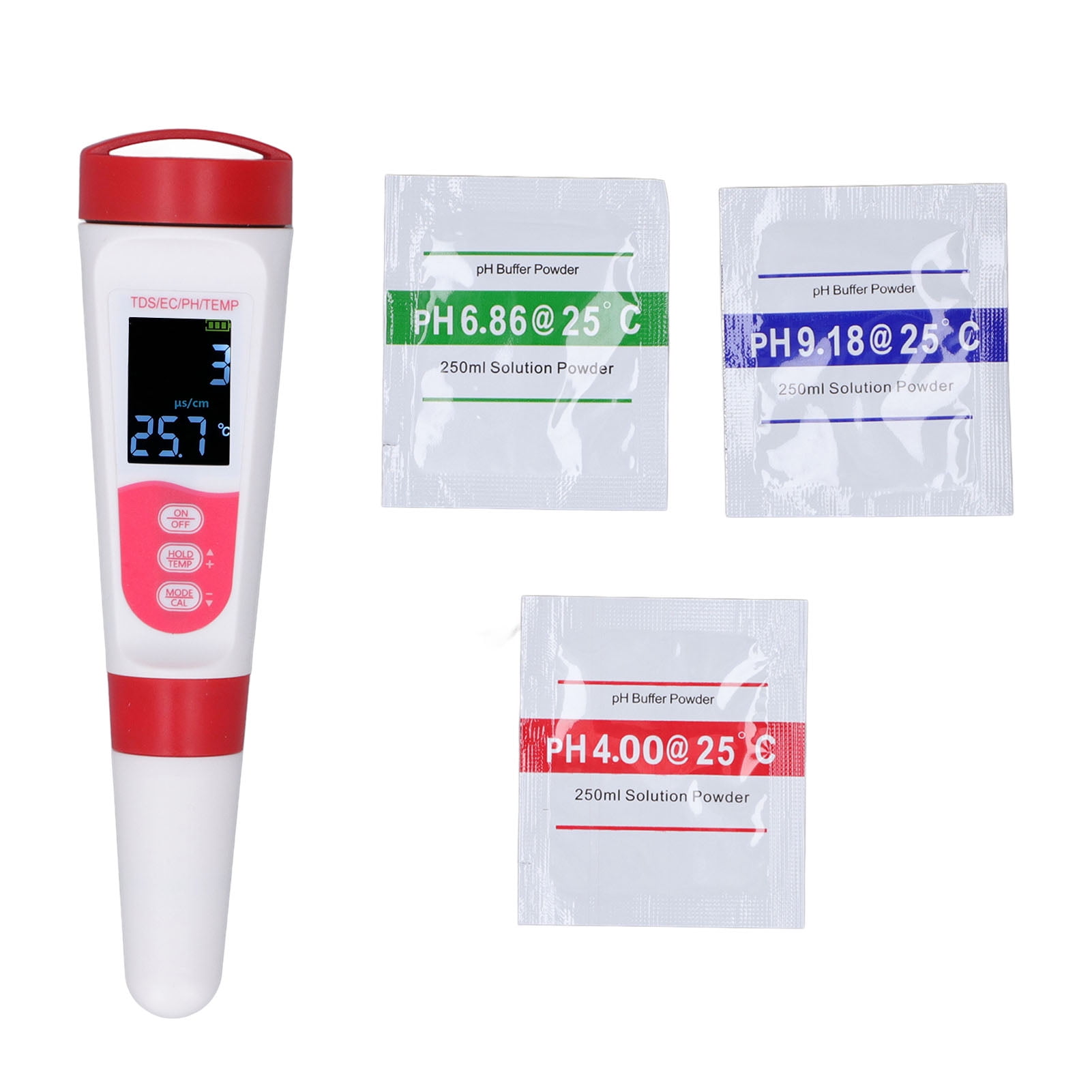 Water Quality Tester Accurate Measurement PH EC TDS TEMP 4 in 1 Modular ...