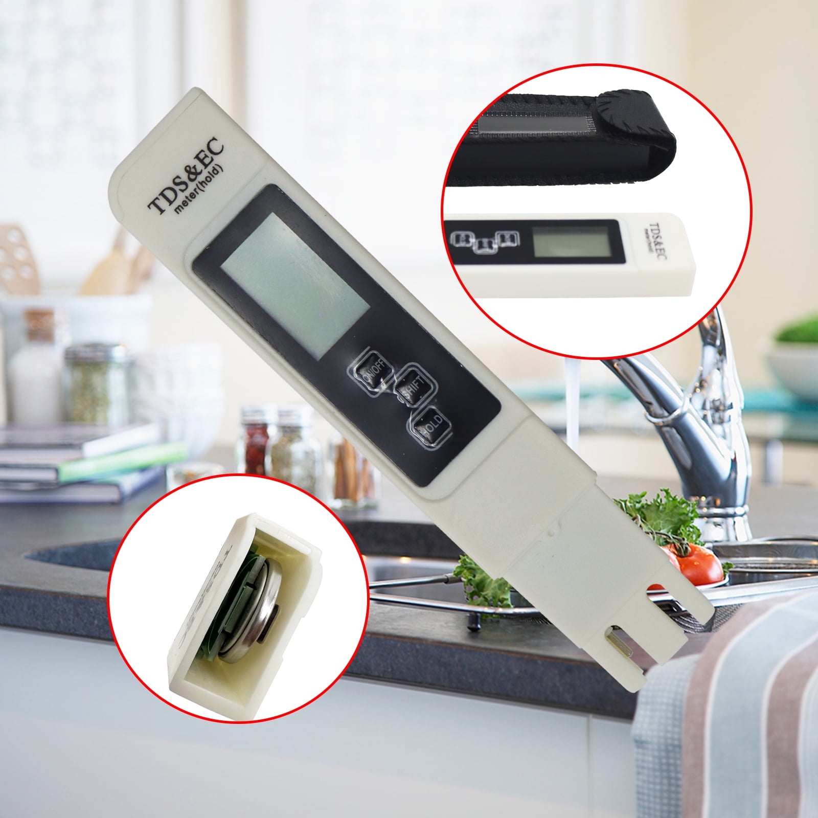 Water Quality Testing Meter TDS Meter Digital Tester for Water TDS ...