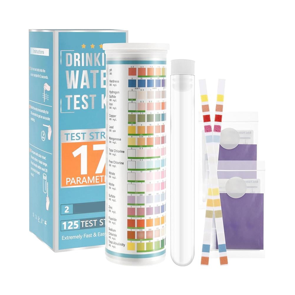 Water Quality Testing Test 17 in 1 Drinking Water Quality Testing Paper ...