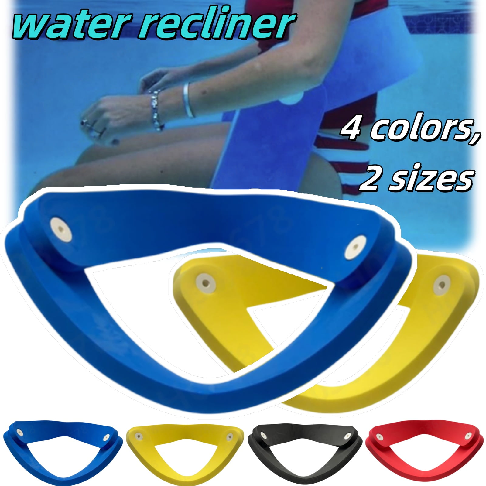 Water Recliner, Civilizek GrandFloats Float-N-Fold Water Chair, Non ...