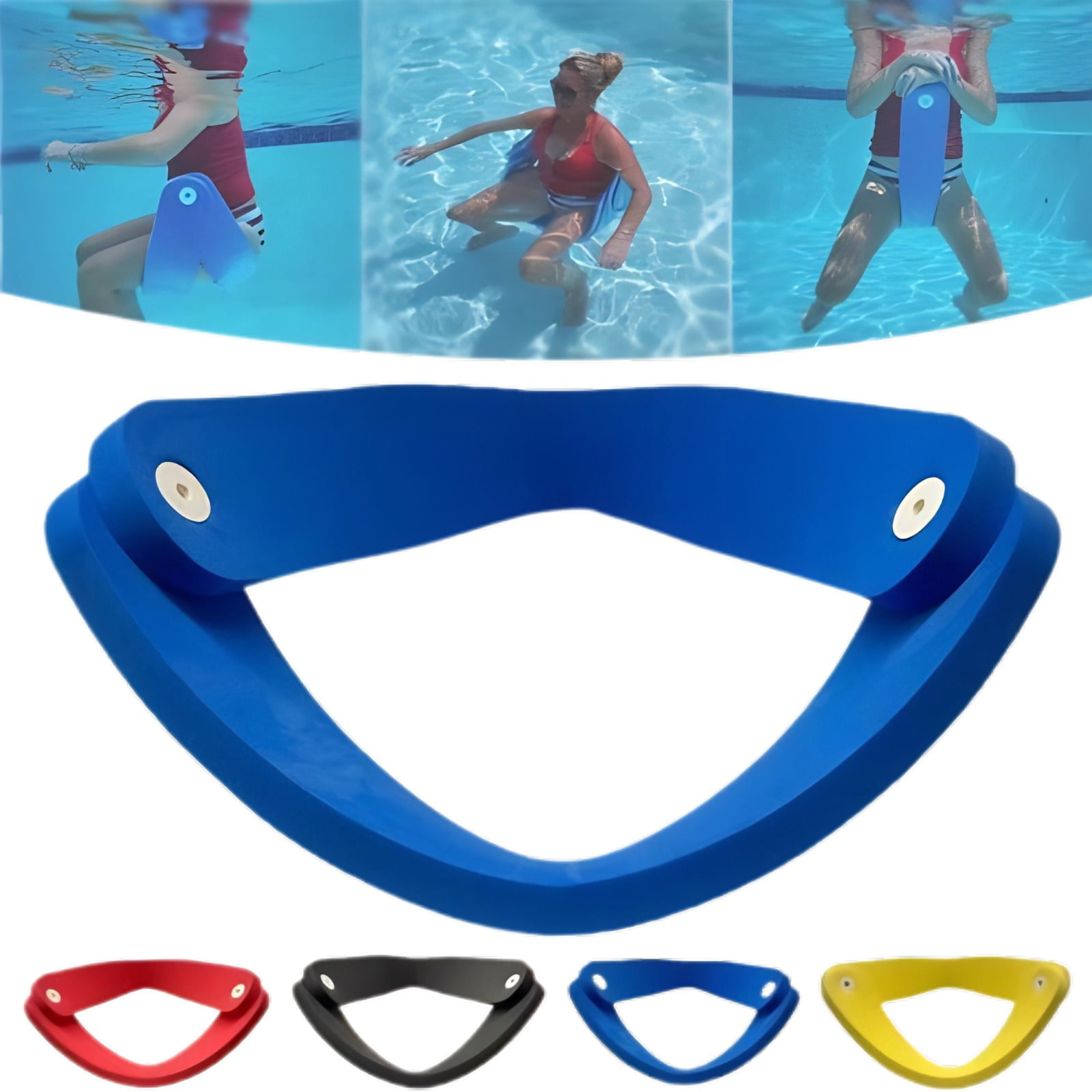 Water Recliner, Float-N-Fold 3-in-1 Non-Inflatable Foam Pool Chair ...