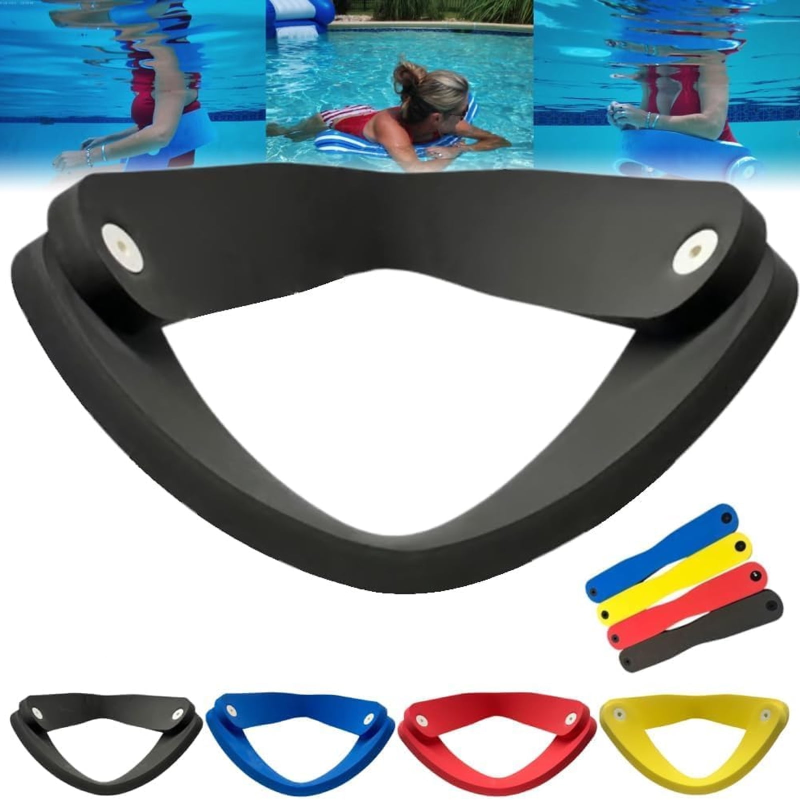 Water Recliner,Float-N-Fold Water Chair,3-in-1 Non-Inflatable Foam Pool ...