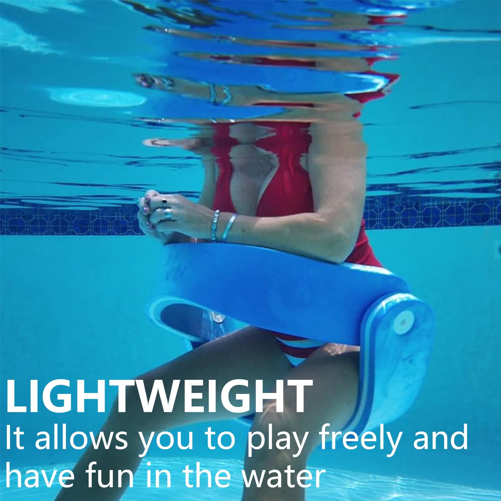 Water Recliner, GrandFloats Float-N-Fold Water Chair, Adult Non ...