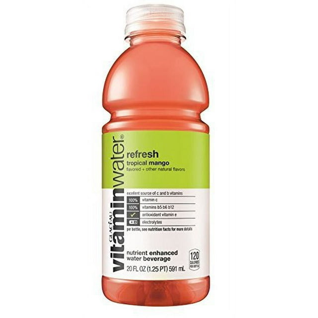 Water Refresh Tropical , 20 Ounce (24 Bottles) - Walmart.com
