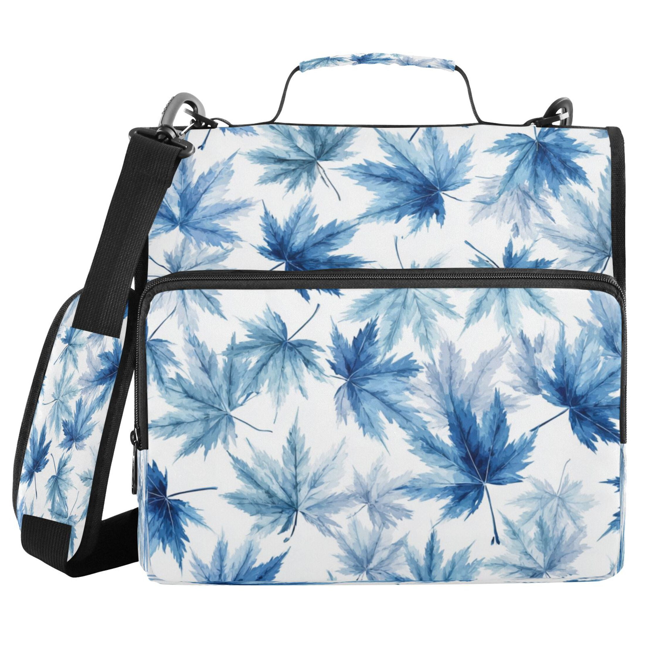 Water-Resistant 3-Ring Binder Organizer with Multiple Pockets Zipper ...